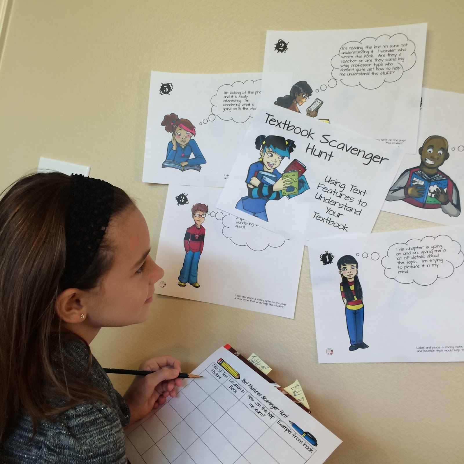 Textbook Scavenger Hunt - Social Studies Success