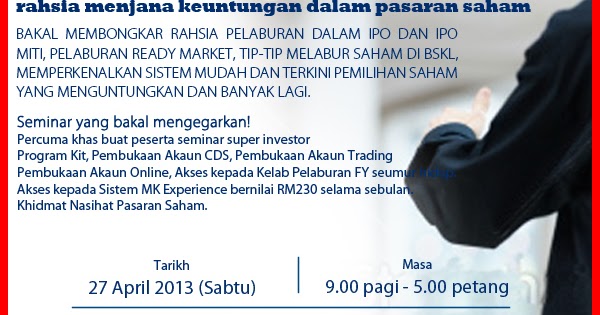 TIP ASAS MELABUR SAHAM DI BURSA MALAYSIA: IPO MITI TERKINI - MATRIX CONCEPT HOLDINGS BERHAD