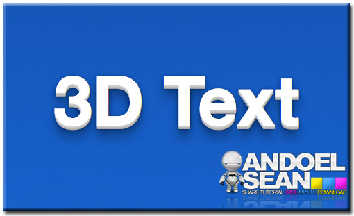 MEMBUAT 3D TEXT EFFECT DENGAN CSS - artikel bermanfaat MEMBUAT 3D TEXT EFFECT DENGAN CSS - artikel bermanfaat