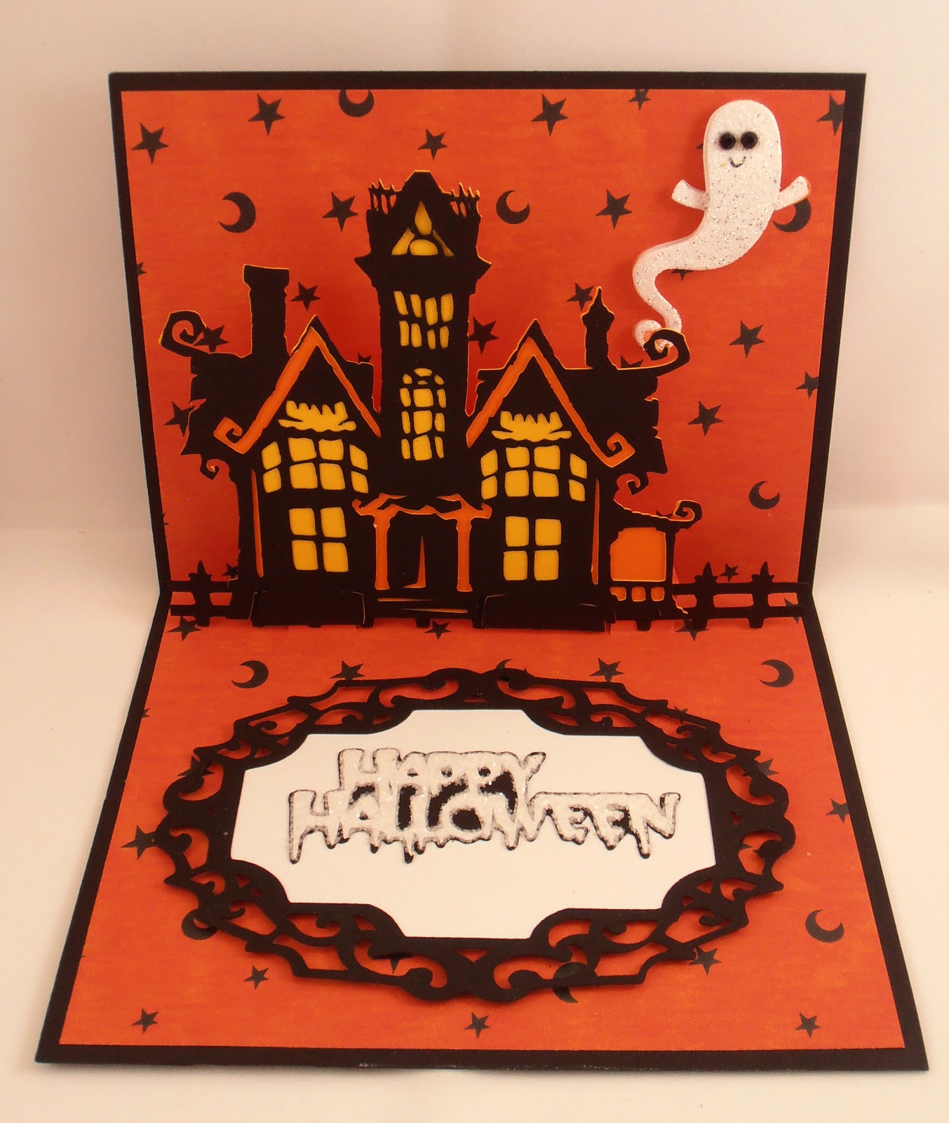 Scootingranny's World: Pop up Halloween Card