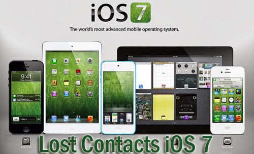 IPhone iPad iPod Touch Data Recovery IOS 7 Lost Contacts Tell You How iphone-ipad-ipod-touch-data-recovery-ios-7-lost-contacts-tell-you-how