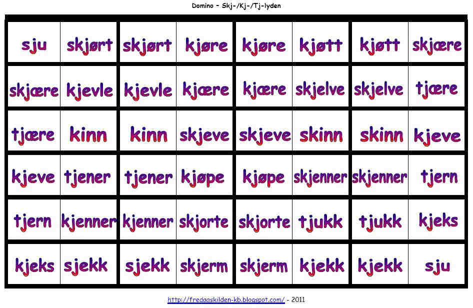 FredagsKilden: NORSK - Undervisningsmateriell 1-16