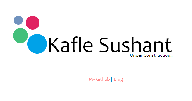 Setting up Github Home Page. ~ Sushant Kafle's Blog Setting up Github Home Page. ~ Sushant Kafle's Blog