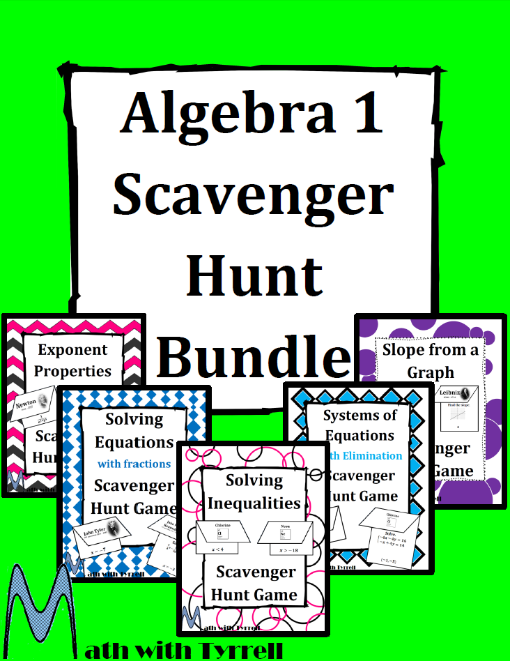 The Best of Teacher Entrepreneurs II: Math Lesson -- "Algebra 1 ...