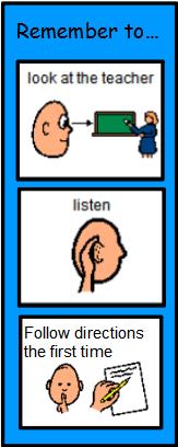 Visuals for Classroom Desks and Homework - Mom Envy