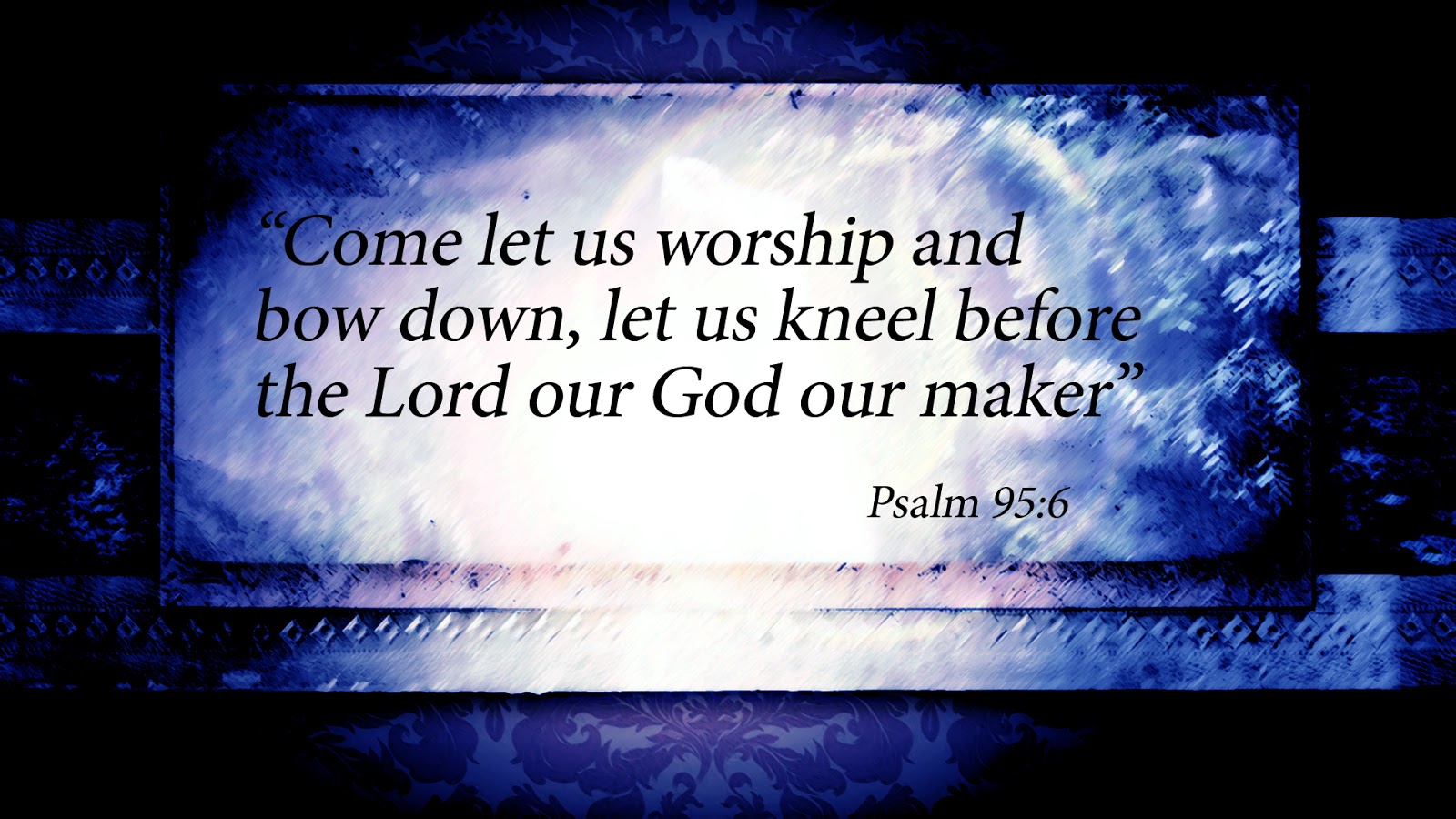 Reformed Baptist Blog Psalm 95 A Call To Worship Teaching Outline reformed-baptist-blog-psalm-95-a-call-to-worship-teaching-outline