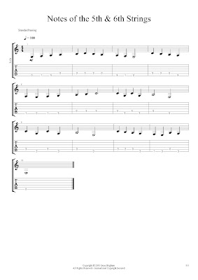 Beginning Guitar: Notes of the 5th & 6th Strings