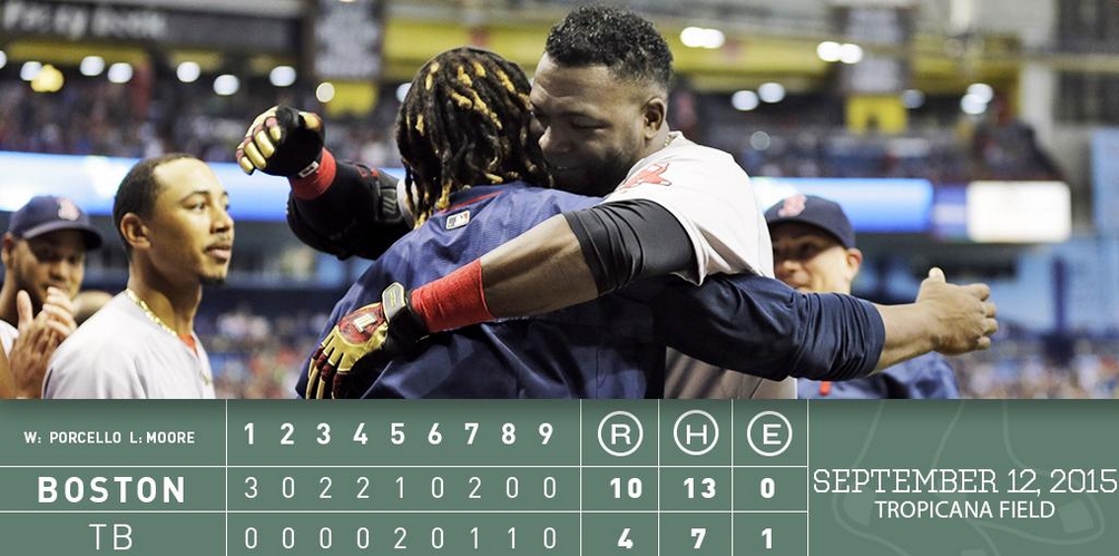 [BOS] 9/13 vs TB .. 레싹 영상 : MLBPARK