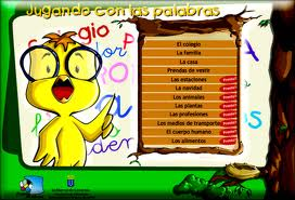 RECURSOS TIC PARA EDUCACIÓN INFANTIL: Jugando con las palabras