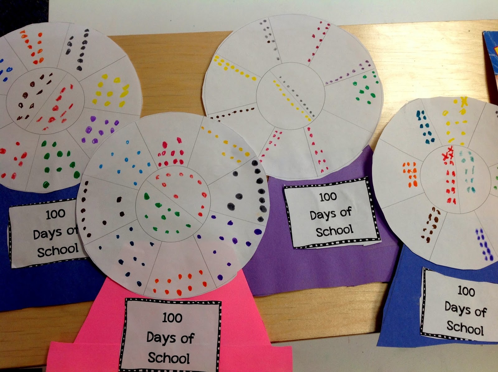 100 days of School - Kindergarten Style - SSSTeaching