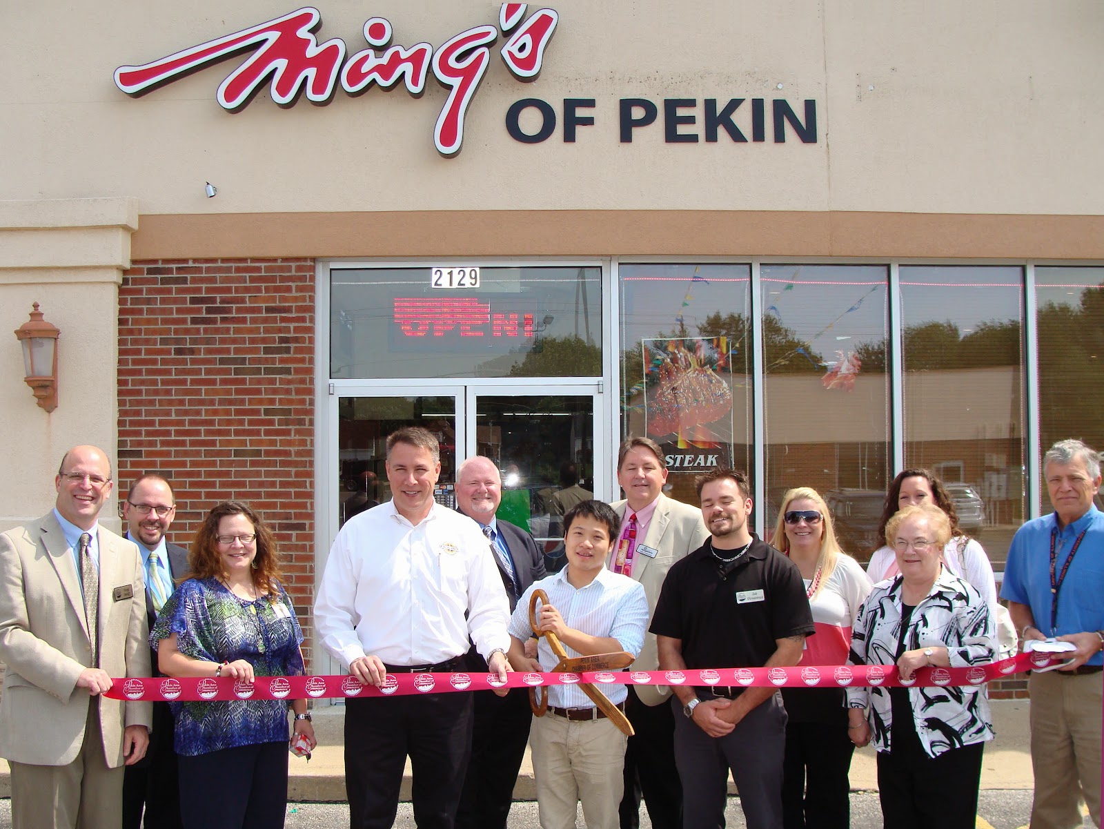 Pekin Area Chamber of Commerce: Ming's of Pekin Opens Pekin Area Chamber of Commerce: Ming's of Pekin Opens