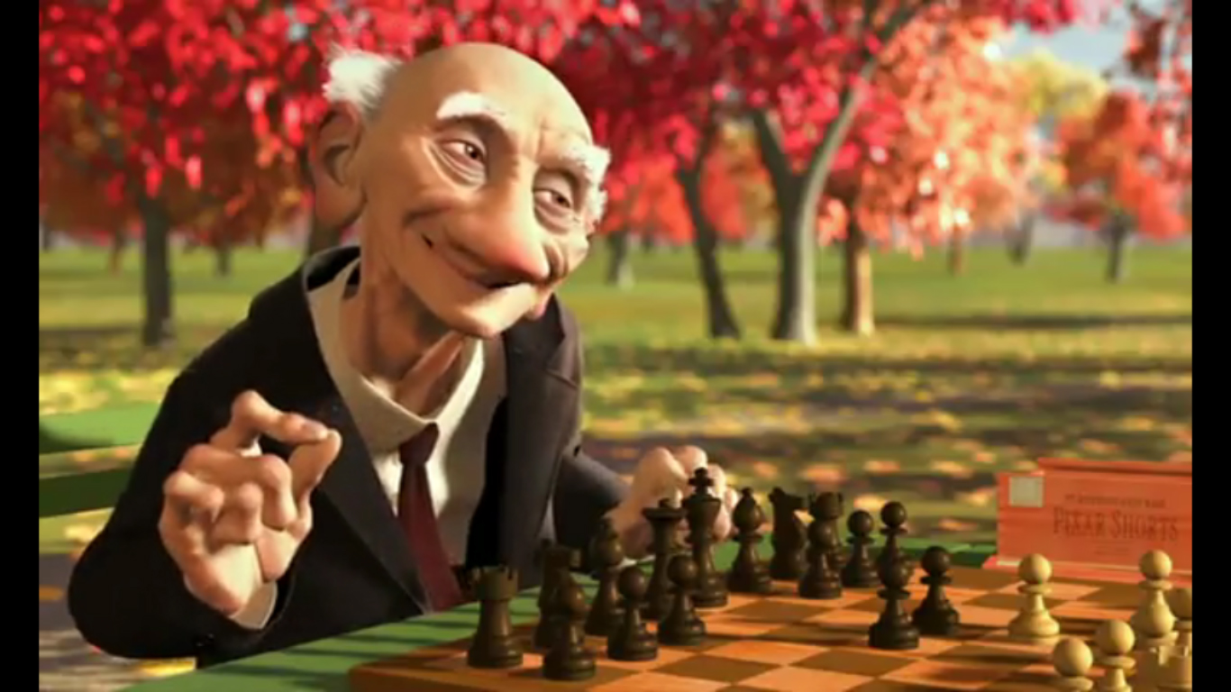 art of Joe Daniels: Geri's Game - analysis