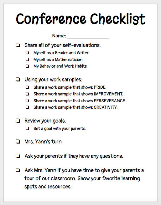 Why I Hold Student-Led Conferences - School and the City