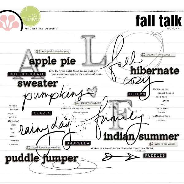 pink reptile designs: NEW RELEASE: FALL TALK