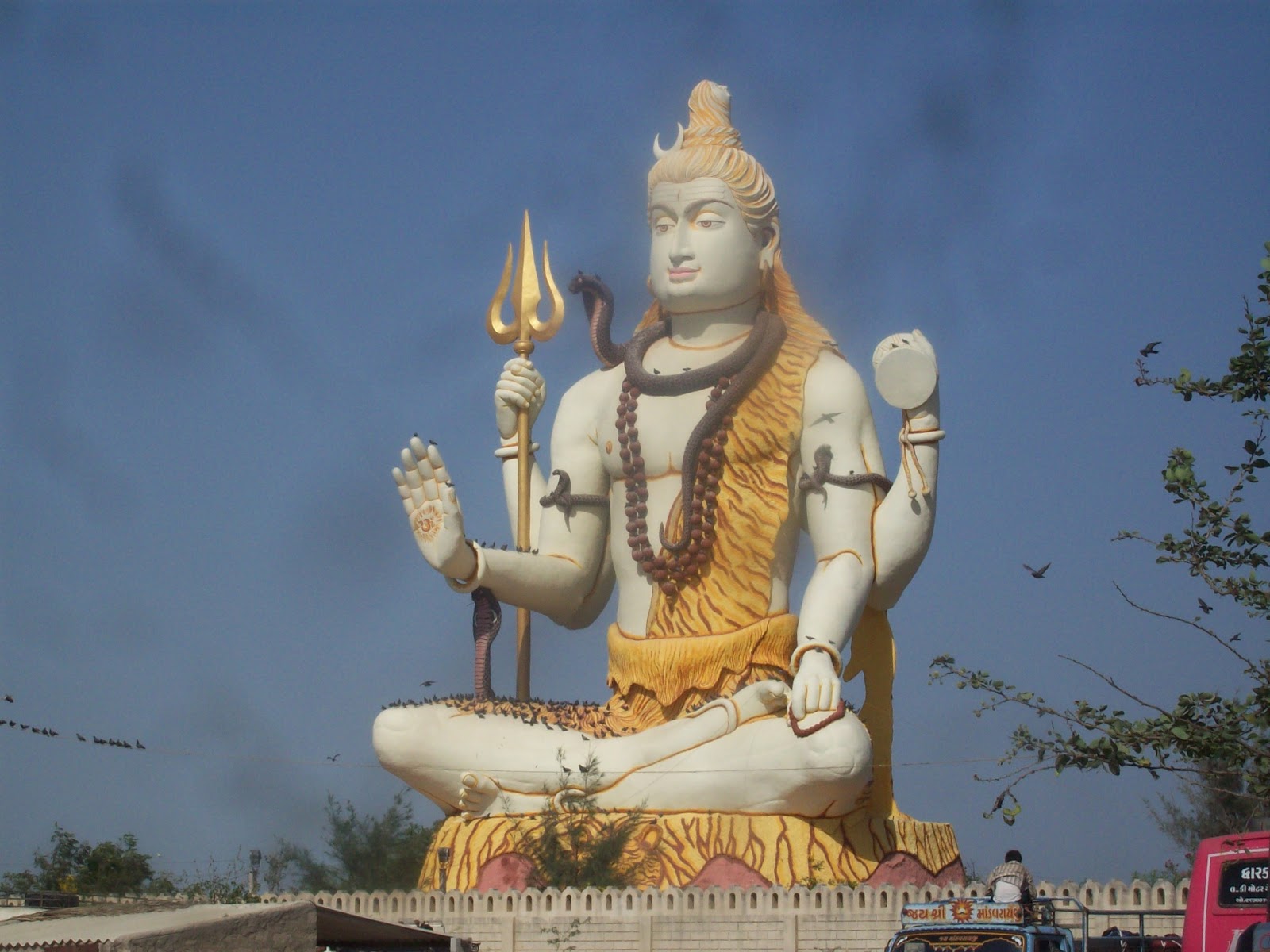 Nageshwar JyotirlingaTemple in Dwarka Gujarat India-Among One Of The Twelve Jyotirlingas Of Lord ...