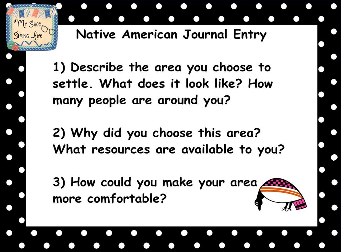 American Indians & Social Studies Linky! | My Shoestring Life