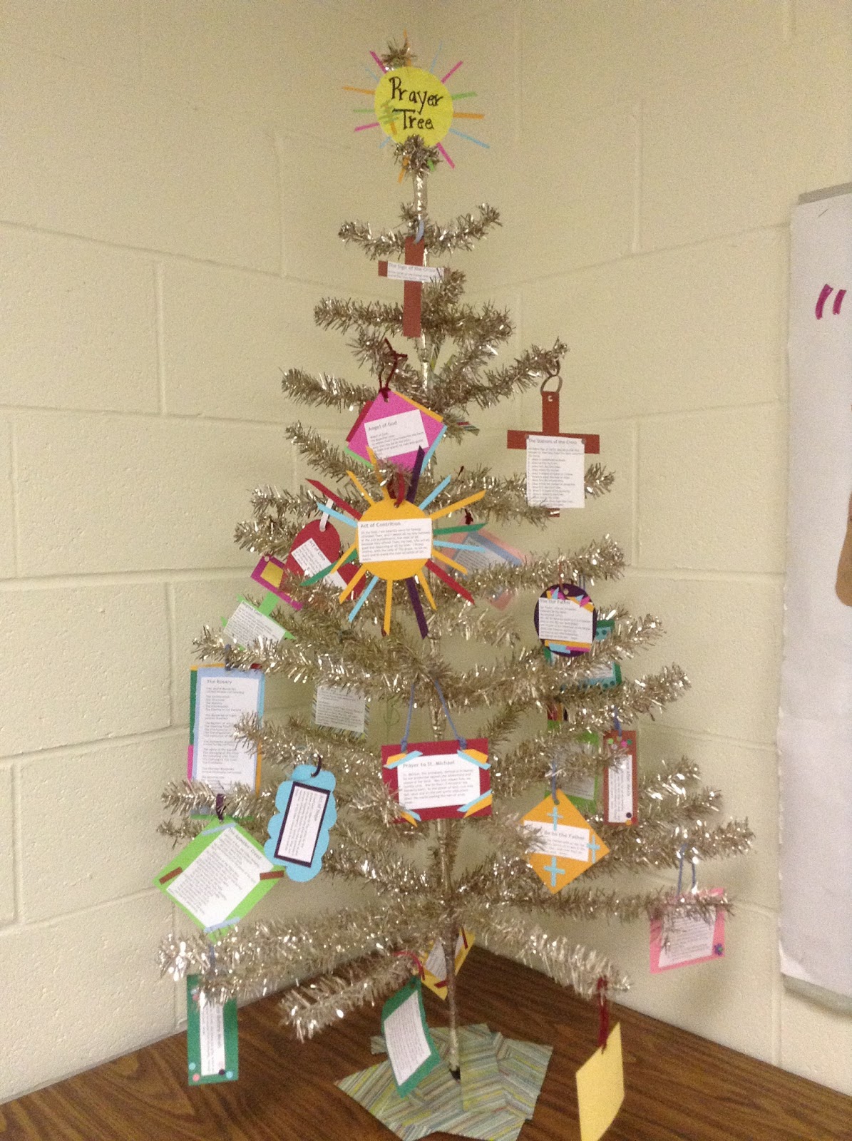 Look to Him and be Radiant: Borrowing Ideas- Prayer Tree Look to Him and be Radiant: Borrowing Ideas- Prayer Tree