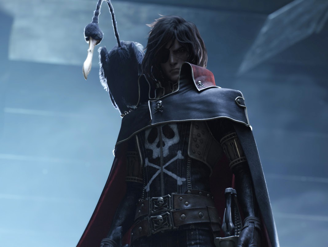Albator / Captain Harlock 「キャプテン・ハーロック」 - Illustration Albator, Corsaire de l'Espace 3D / Space ...