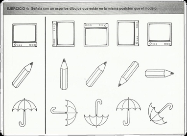 Trastornos del aprendizaje: Actividades de percepción visual