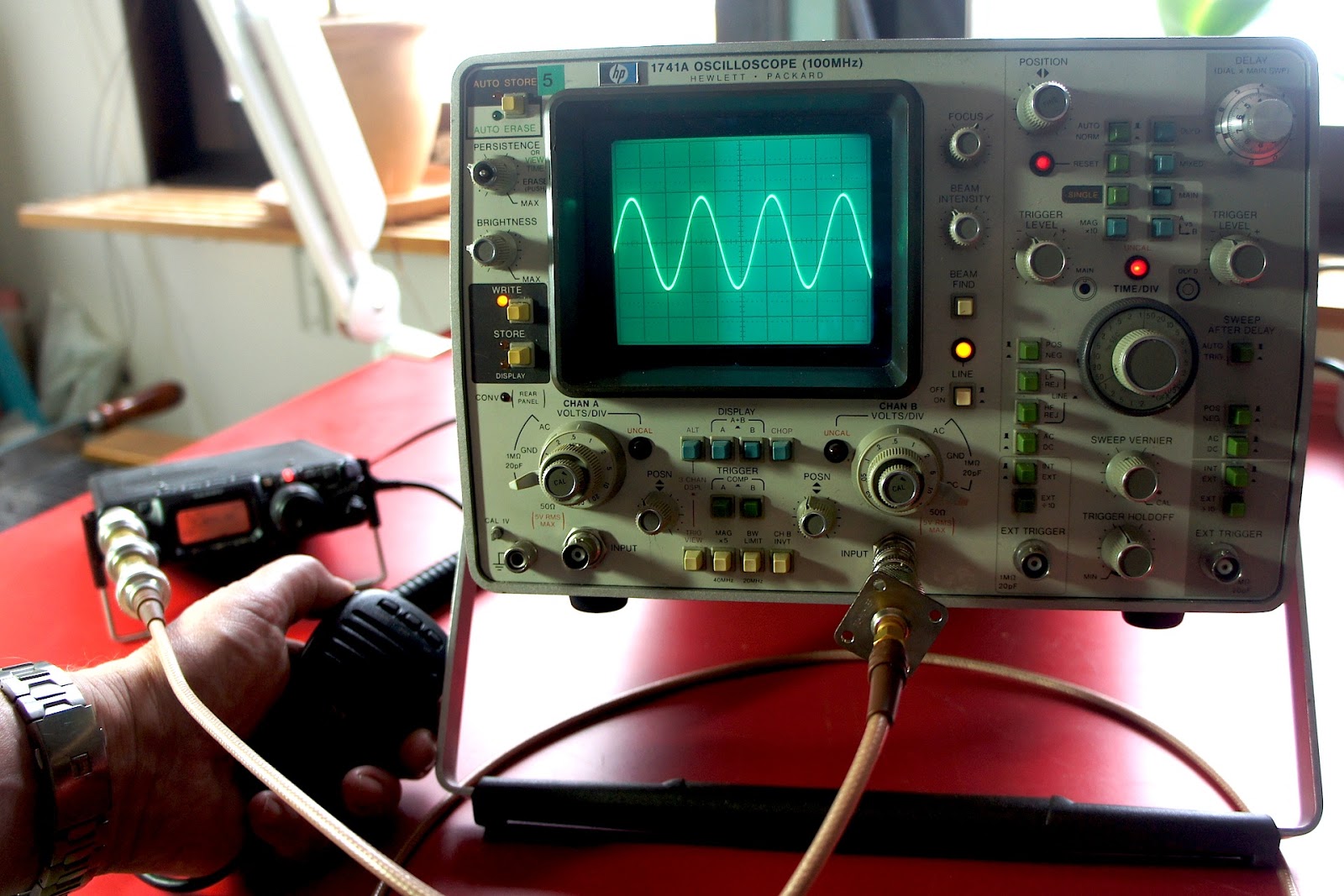 HP 1741A Oscilloscope HP 1741A Oscilloscope