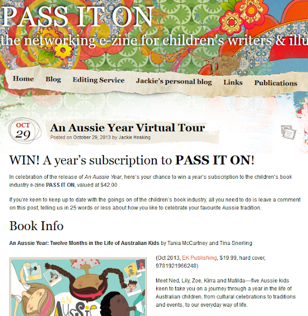 Tania McCartney Blog: An Aussie Year Virtual Tour - Day 7: Review + Win ...