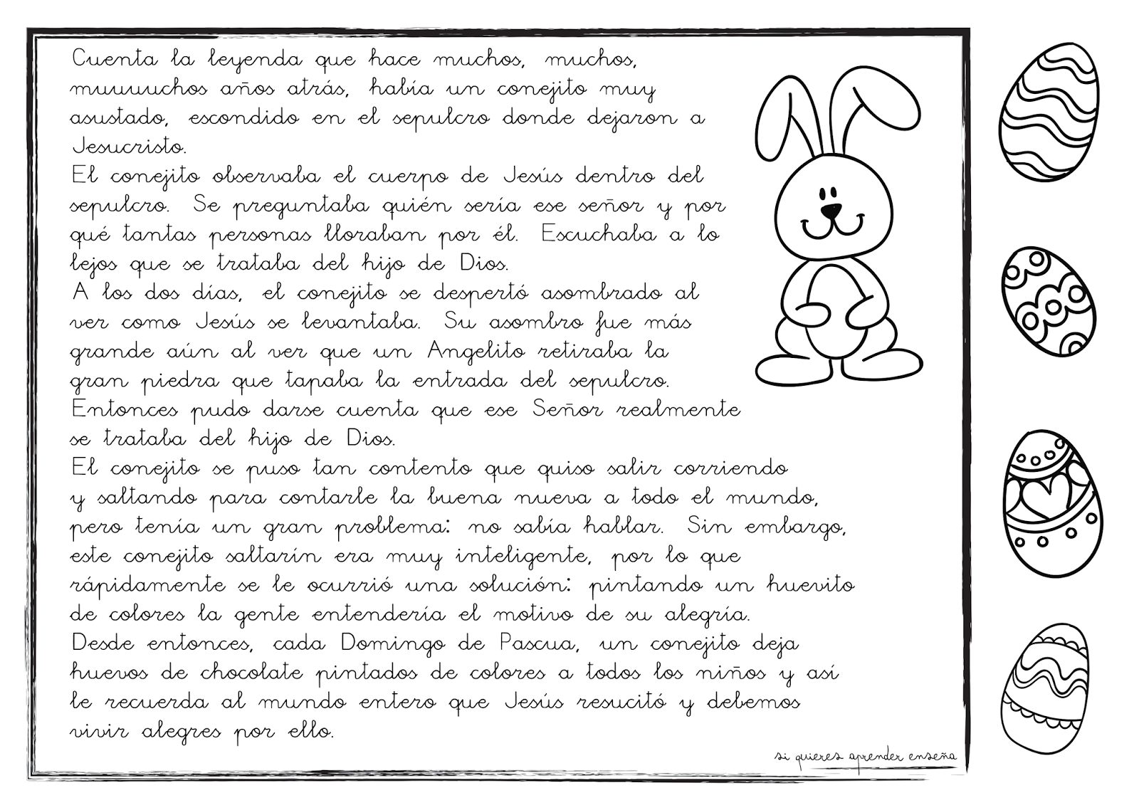 Historia del Huevo de Pascua - Si quieres aprender, ENSEÑA.