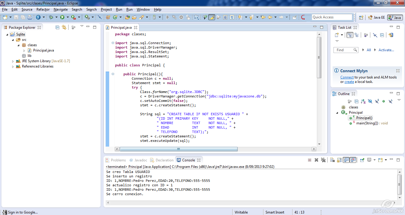 My Java Zone: Uso de SQLite en aplicaciones Java My Java Zone: Uso de SQLite en aplicaciones Java