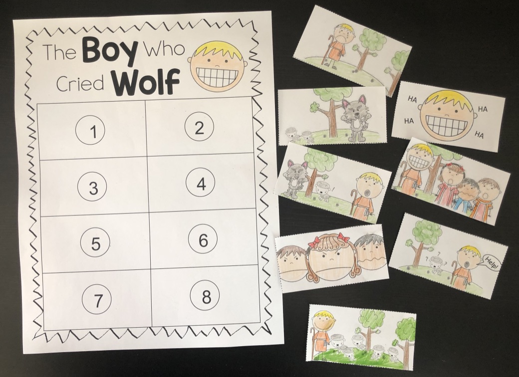 The Boy Who Cried Wolf Activities & Other Fables {Plus, a FREE download ...