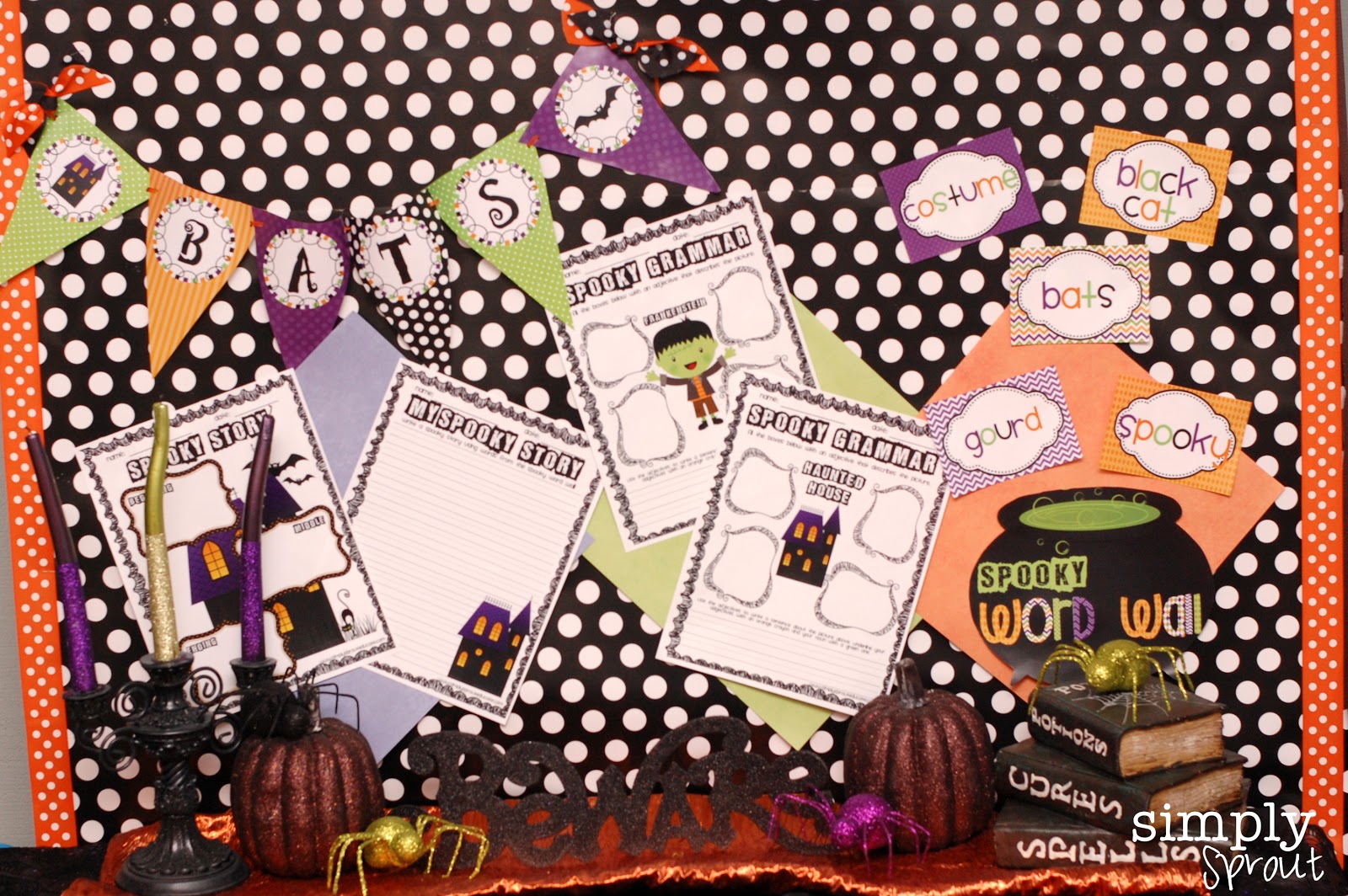 Halloween themed kits for the classroom - Simply Sprout