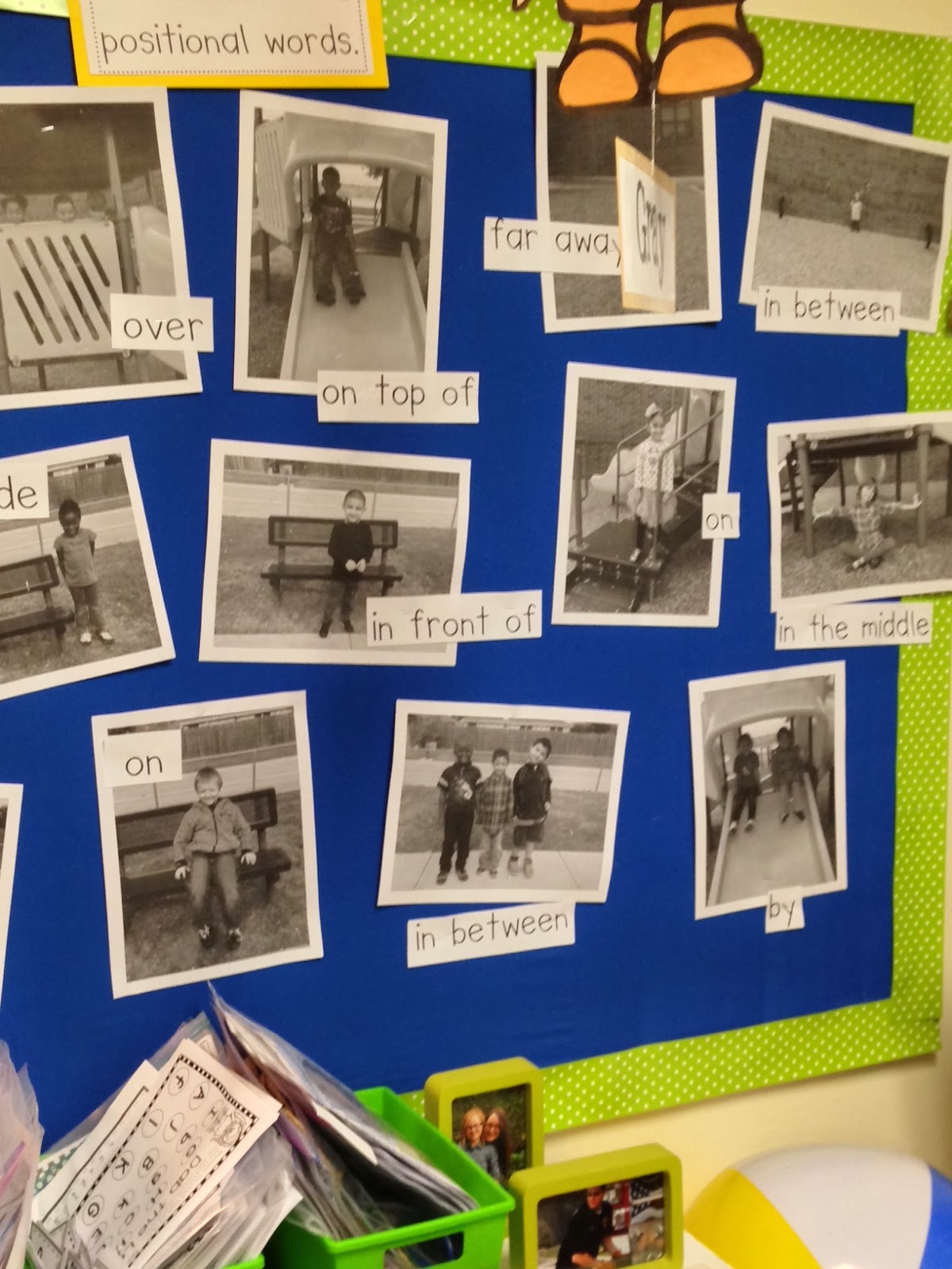 Positional Words on the Playground | Chalk Talk: A Kindergarten Blog ...