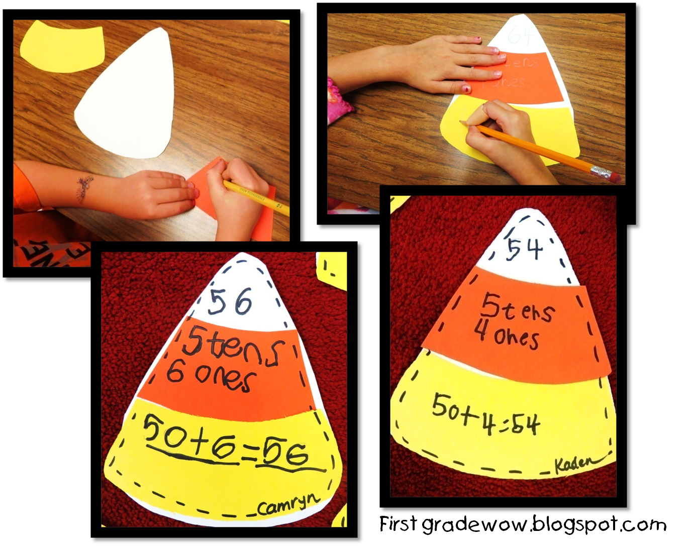 Candy Corn Place Value