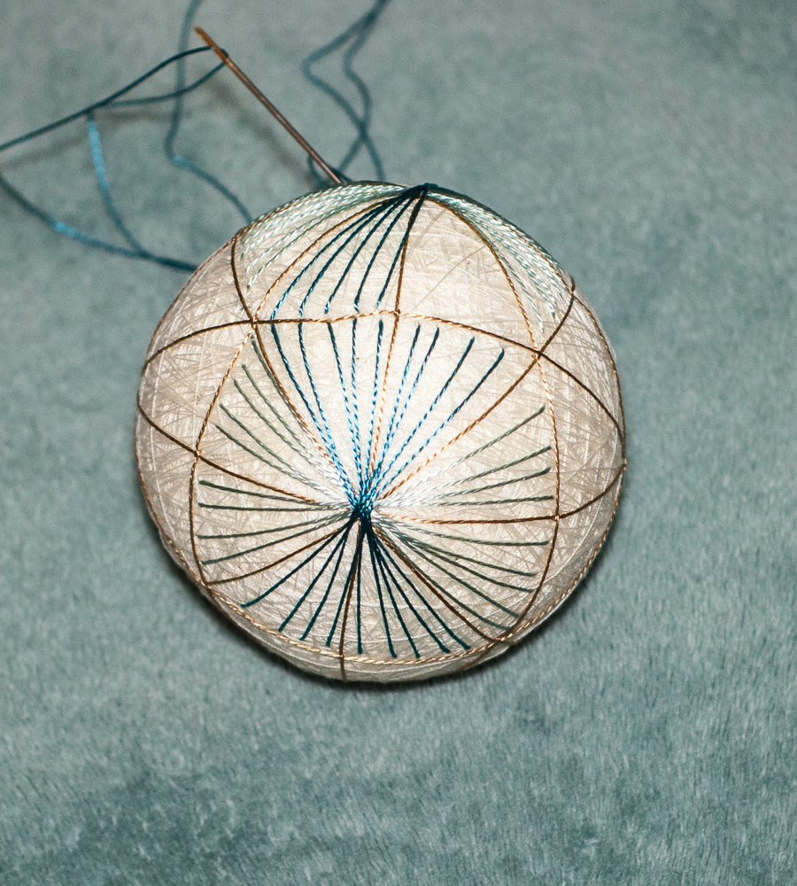 Committed Stitcher: Pine Needle Temari