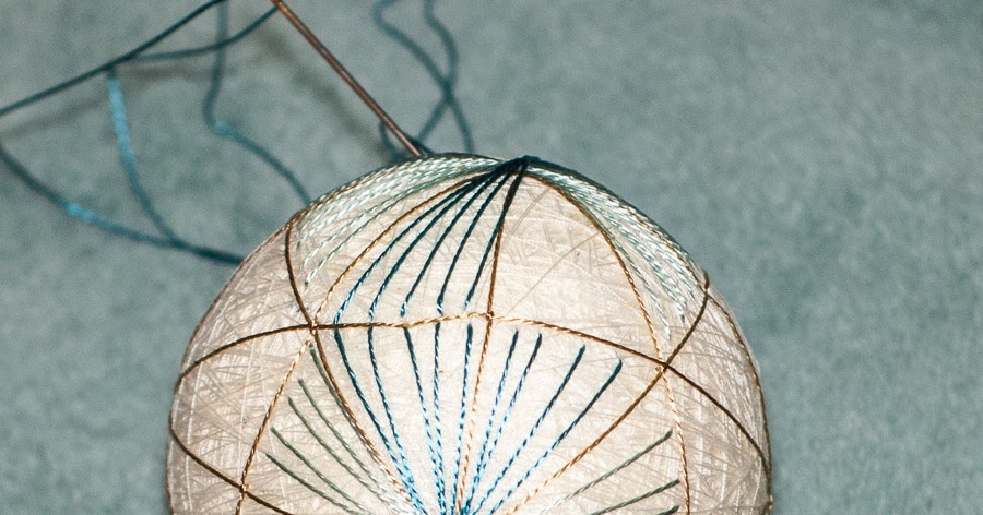 Committed Stitcher: Pine Needle Temari