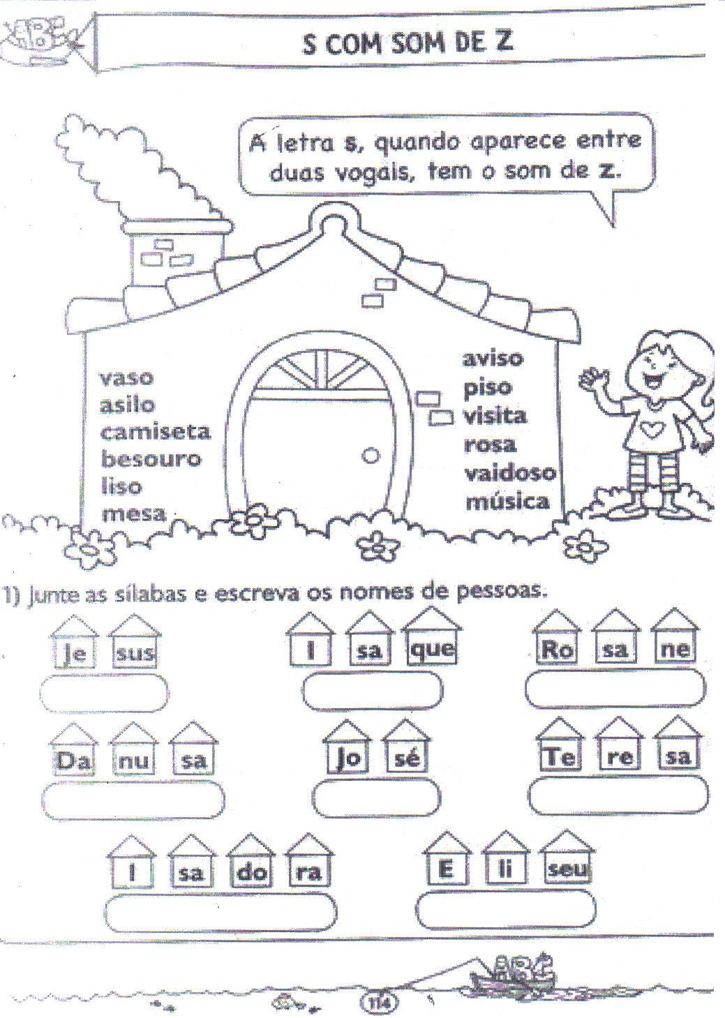 Atividades Com S E Z - FDPLEARN