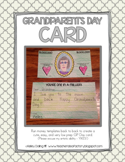 THANK GOODNESS FOR GRANDPARENTS - Teacher Idea Factory