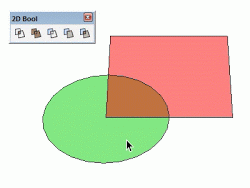 SKETCHUP: 2D Simplex Bool.