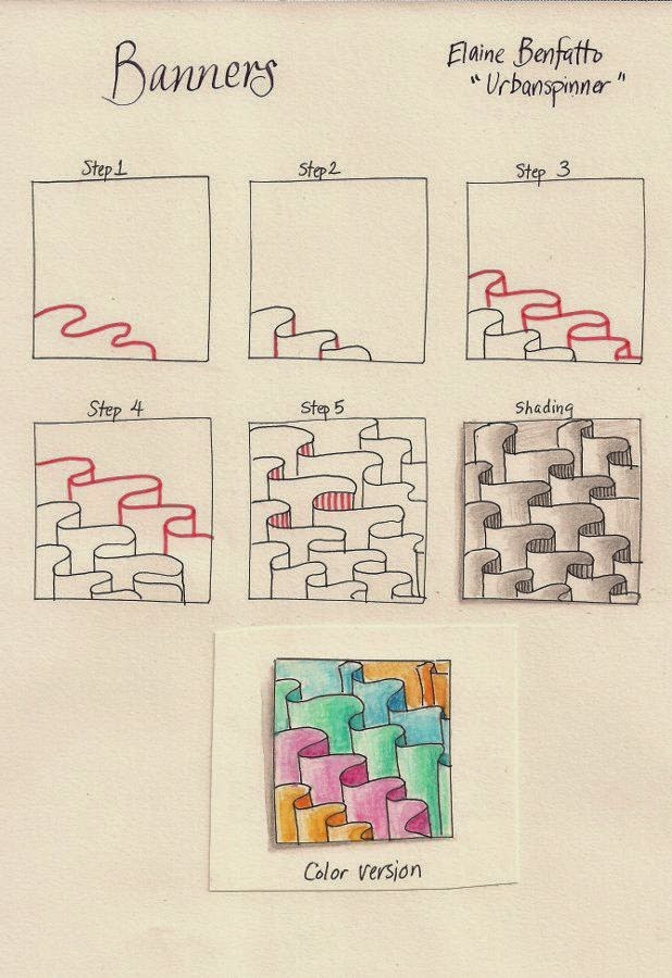 Zentangle, rustgevend tekenen: Zentangle basis patronen, stap voor stap 2 Zentangle, rustgevend tekenen: Zentangle basis patronen, stap voor stap 2