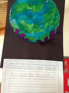 Earth Day Art and Writing | Time 4 Kindergarten
