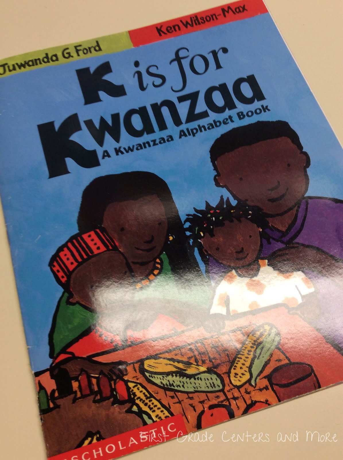 Kwanzaa Craft Free Printable - First Grade Centers and More