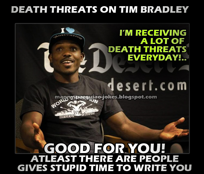 Timothy Bradley Ranting Manny Pacquiao To Get Media's Attention | MANNY ... Timothy Bradley Ranting Manny Pacquiao To Get Media's Attention | MANNY ...