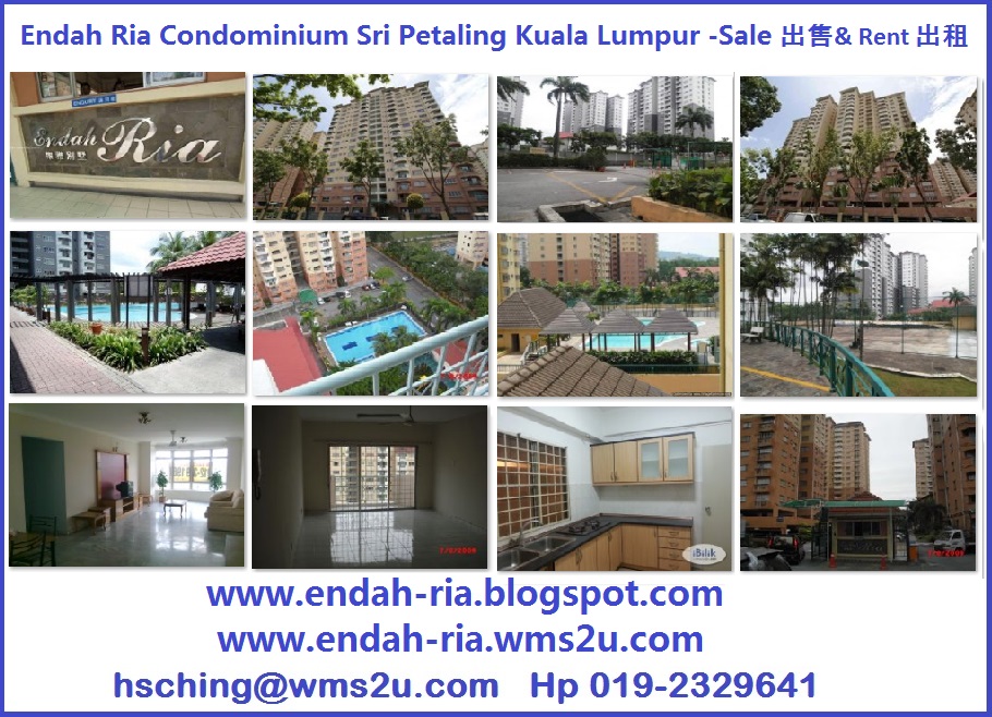 Endah Ria Condomimium Sri Petaling Kuala Lumpur Malaysia