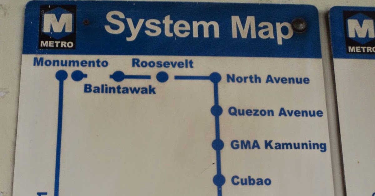 Philippine Travel Reviews and Guides: Manila's Metro Rail Transit (MRT) Map, Railway Stations ...