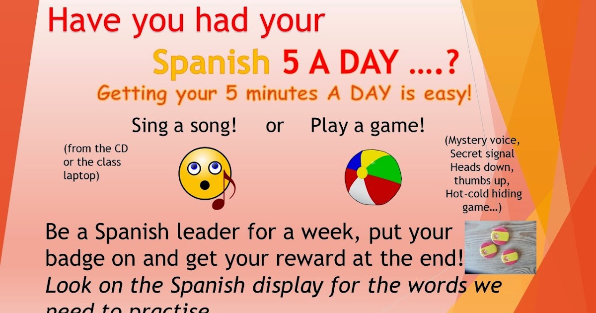 This Is How We Learn Spanish Have You Had Your 5 A DAY this-is-how-we-learn-spanish-have-you-had-your-5-a-day