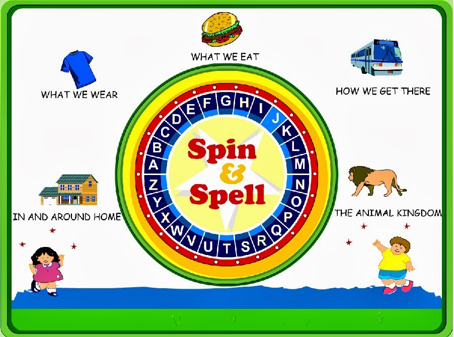 English Is All Around Spelling Game english-is-all-around-spelling-game