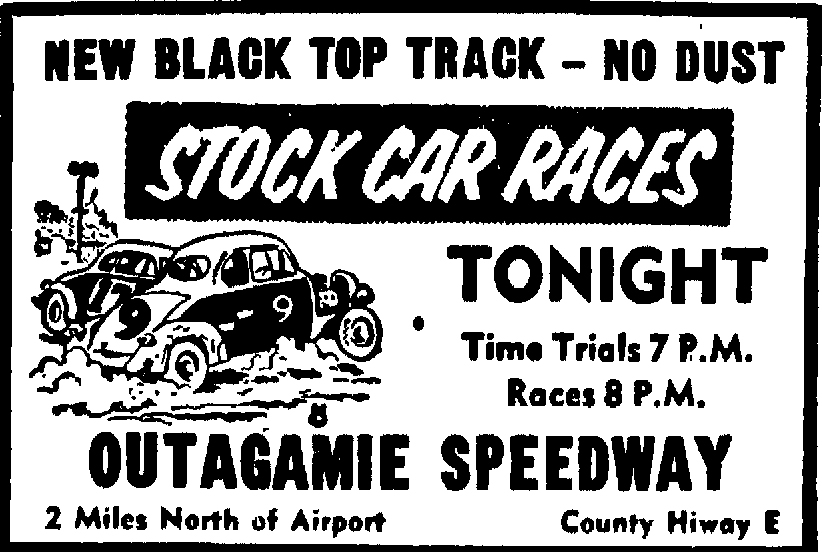 Midwest Racing Archives: July 24,1958 Midwest Racing Archives: July 24,1958