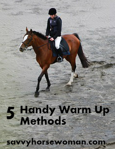5 Handy Warm Up Methods - Savvy Horsewoman
