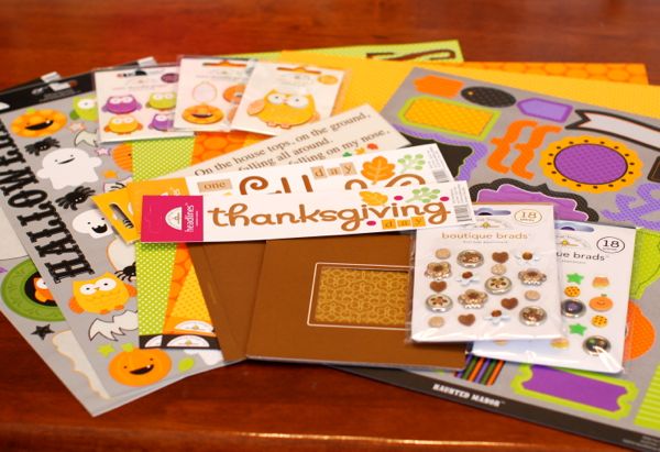 Doodlebug Design Inc Blog: Tuesday Tutorial: 3D Pumpkin Thanks Card