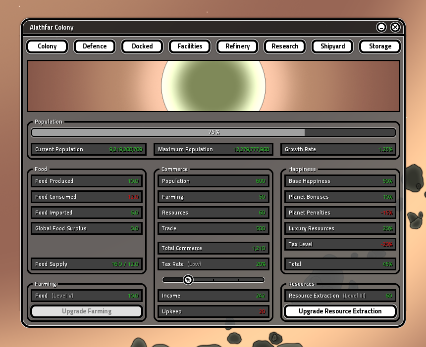Galaxial: Improved Colony Interface news - Indie DB Galaxial: Improved Colony Interface news - Indie DB