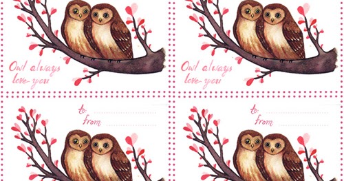 My Owl Barn: Free Valentine Cards