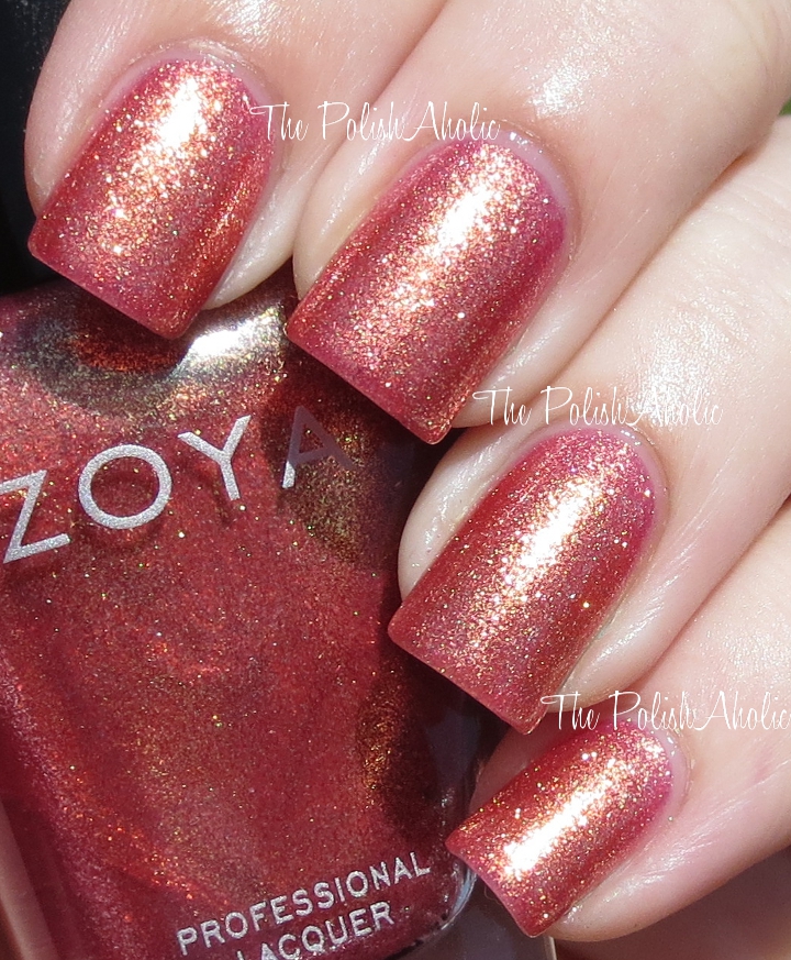 [Flash Giveaway] Zoya Tinsley is super duper pretty but looks horrible on my skin tone. Want it ...